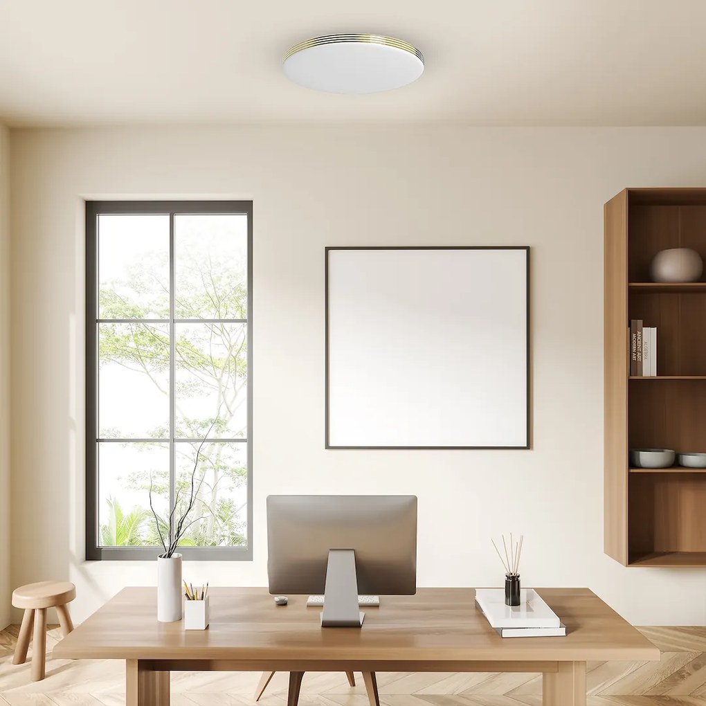 Stropní LED svítidlo Bever, 1x LED 16w, 4000k, g