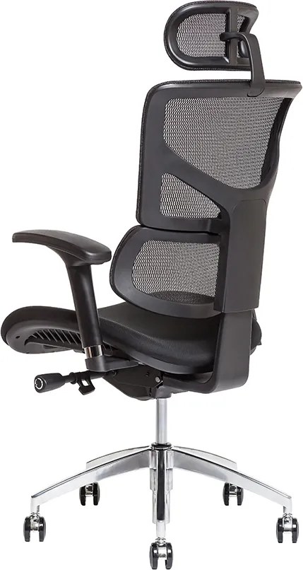 Kancelářská ergonomická židle Office Pro MEROPE SP — více barev, nosnost 135 kg Černá