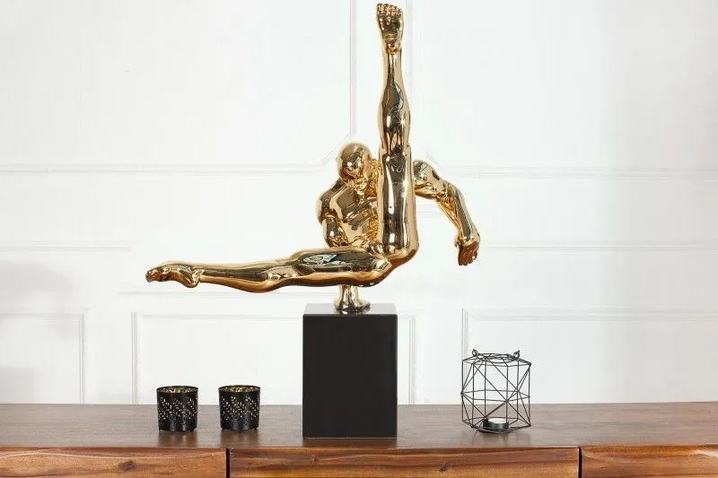 Deflee skulptura ATHLETE II GYMNAST SKU36729polyresin, mramor  50 cm x 70 cm x 30 cm