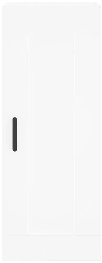 Skříň highboard bílá 34,5 x 34 x 180 cm kompozitní dřevo,  3200393