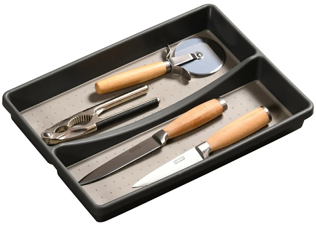 Plastový kuchyňský organizér Basic, 33x23 cm