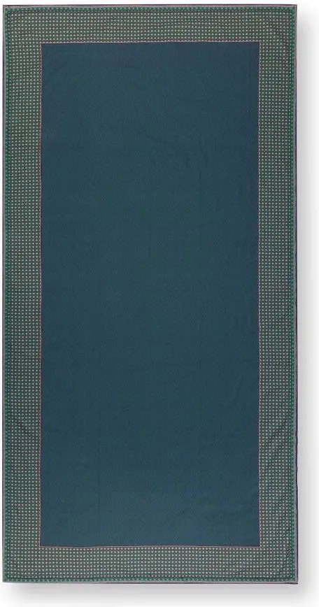 Pip Studio Berry Blues bavlněný ubrus 150 x 300 cm - modrý (Kvalitní modrý bavlněný ubrus)