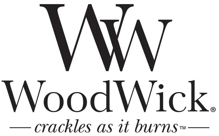 WoodWick – svíčka White Teak (Bílý teak), 453 g