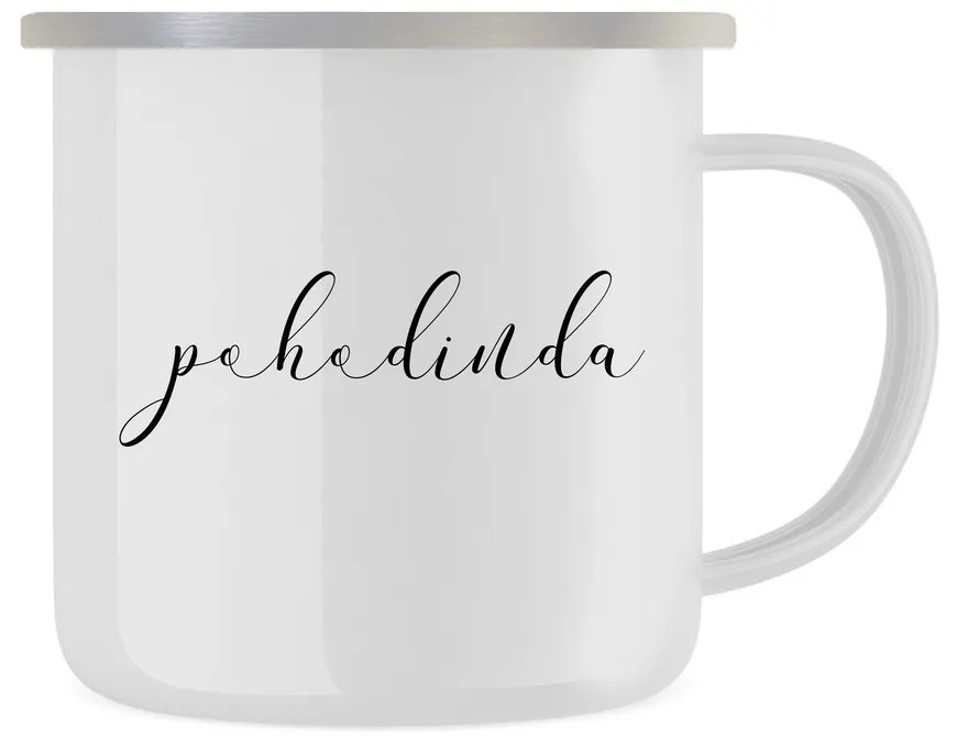 Plecháček "pohodinda", Stříbrný 330 ml