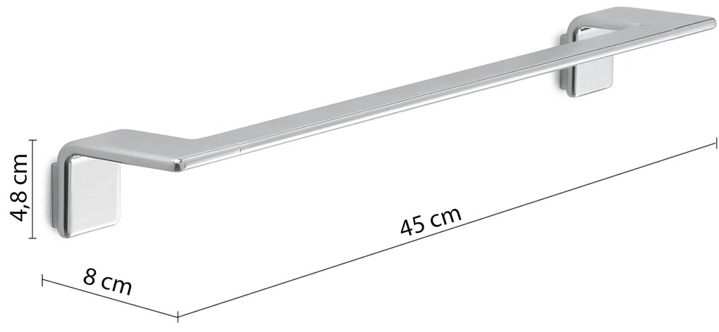 Gedy Gedy, IL GIGLIO držák ručníků 450x80mm, chrom, A9214513
