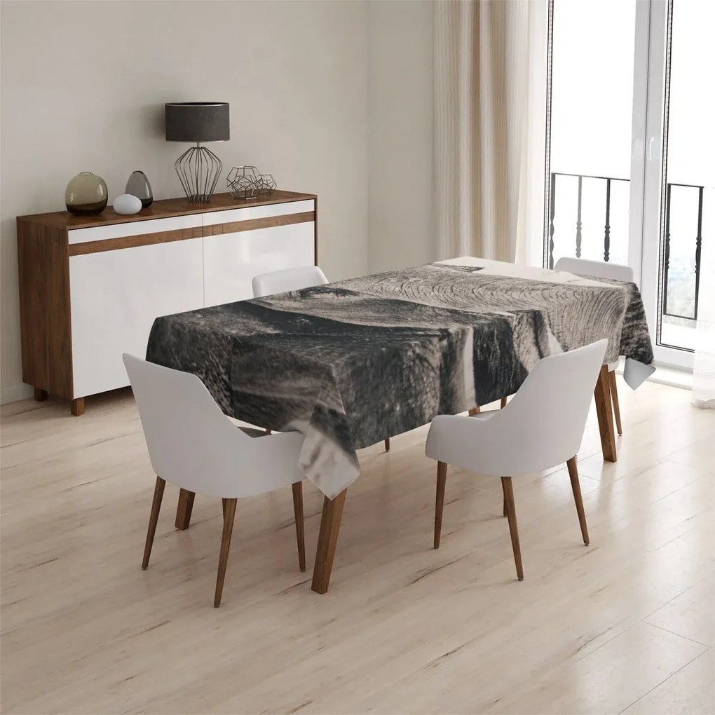 Sablio Ubrus Slon - 130x130 cm