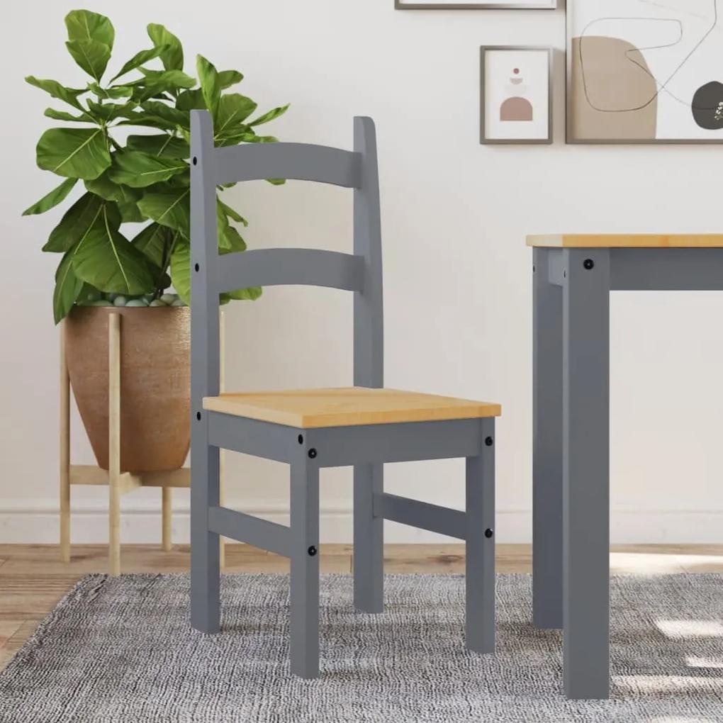 vidaXL Jídelní židle 2 ks 40 x 46 x 99 cm masivní borové dřevo [4005728] Barva: Hnědá