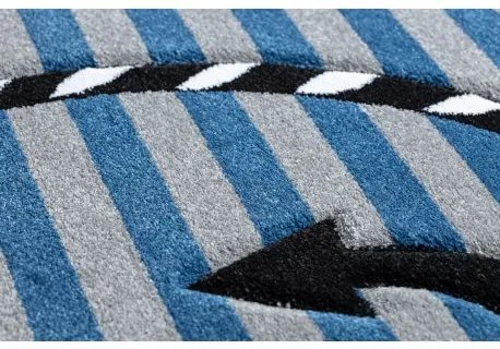 koberec PETIT MARINE KOTVA MOŘE modrý velikost 160x220 cm | krásné koberce cz