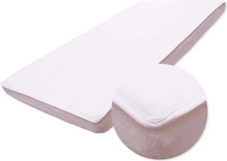 Nepromokavé prostěradlo New Baby 120x60 bílé