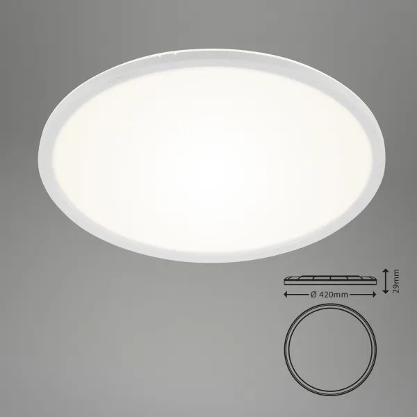 Briloner 7157-416 - LED Stropní svítidlo SLIM LED/22W/230V pr. 42 cm