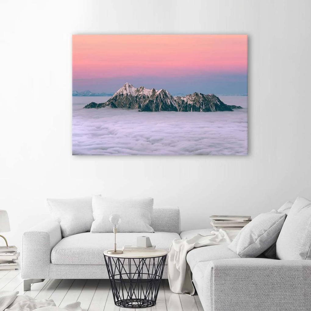 Gario Obraz na plátně Vrcholy nad mraky Rozměry: 60 x 40 cm
