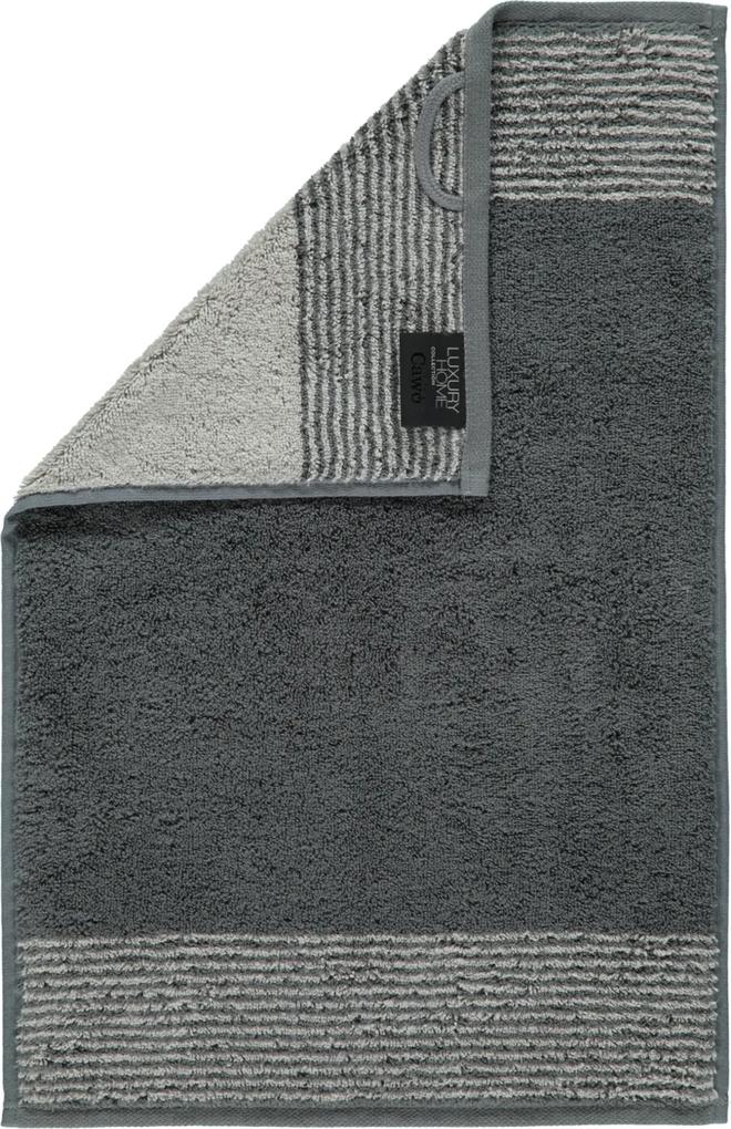 Ručník Two-Tone 30 x 50 cm tmavě šedý