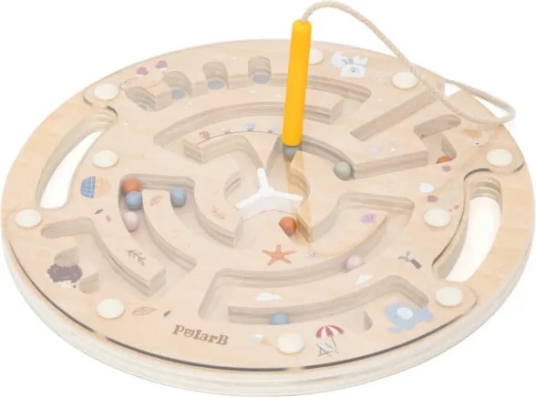 Dřevěné magnetické bludiště VIGA 44283