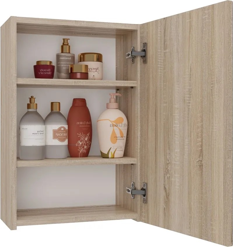 TPS Koupelnová skříňka POLA 2D 60 cm, sonoma