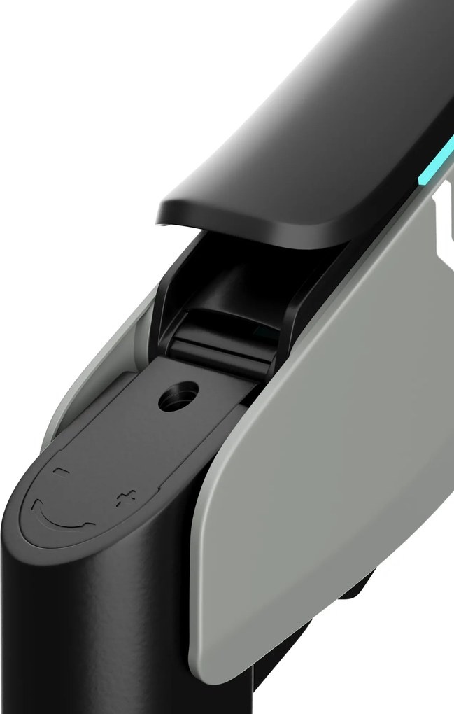 Držák na dva monitory 35" RGB šedo-černý: Diablo X-Arm Dual
