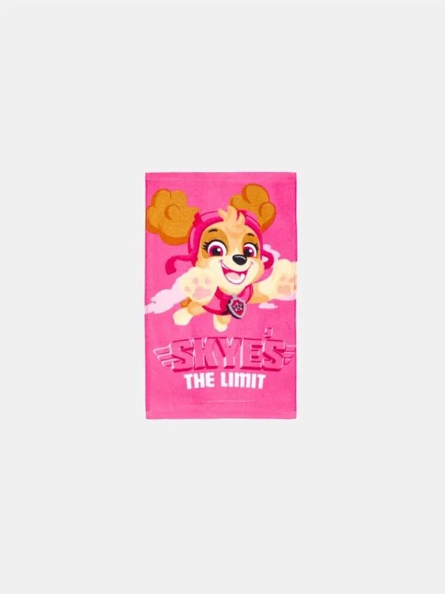 Sinsay - Bavlněný ručník PAW Patrol - sytě růžová