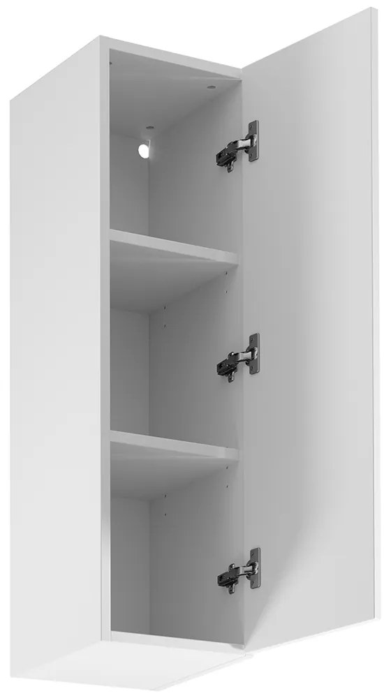 SORENTO bb | horní skříňka G30 policová | 30 cm | PRAVÁ | bílá