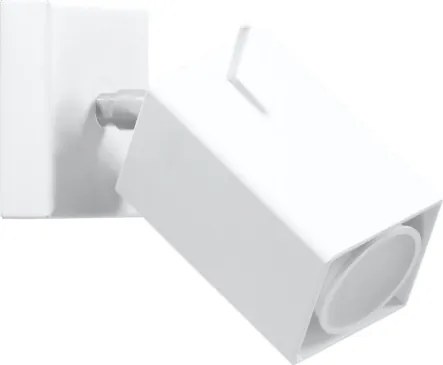 Nástěnné bodové svítidlo SOLLUX Merida GU10 1x40W bez zdroje SL.0095 bílá