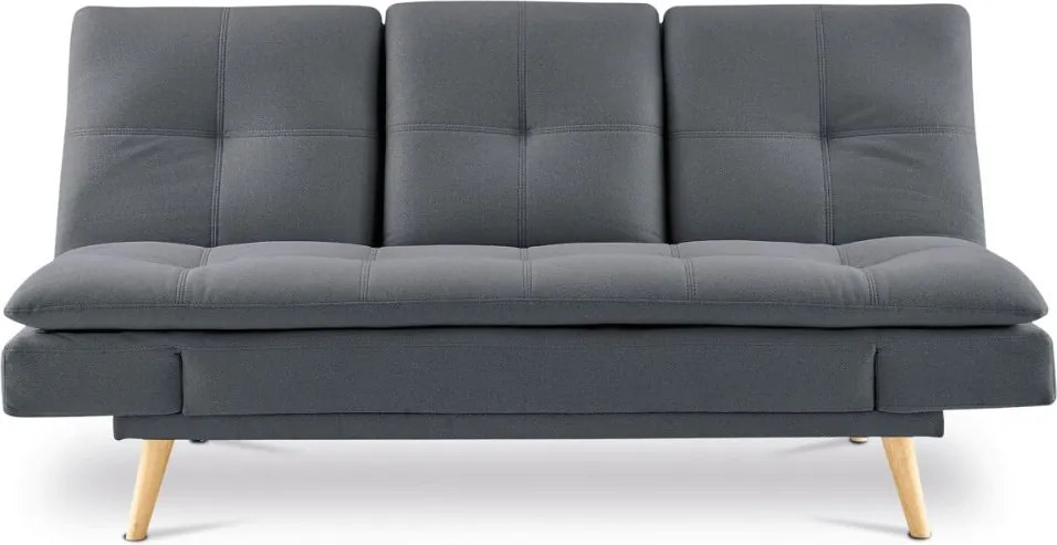 Trojmístná pohovka, šedá, látka, ASB-4720 GREY2 Šedá
