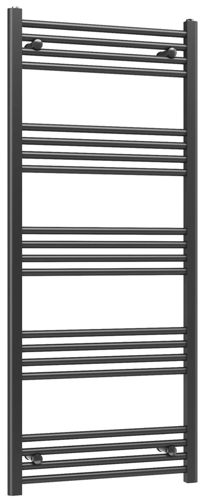 Gamma Erga Basic, topné těleso 1400x600 mm, 627 W, černá, ERG-LAV-BASIC-14060-BK