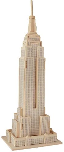 Woodcraft Dřevěné 3D puzzle Empire State Building