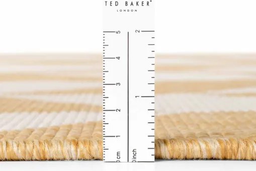 Koberec Ted Baker Haringey Terrick žlutý / bílý