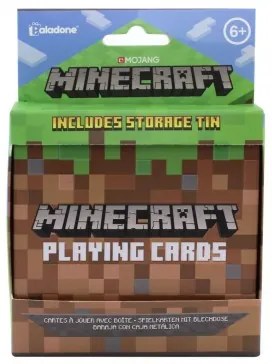 Hrací karty Minecraft v krabičce 11x15,5x2,5cm
