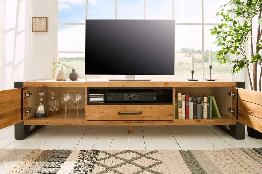 TV stolek Thunder 200cm divoký dub
