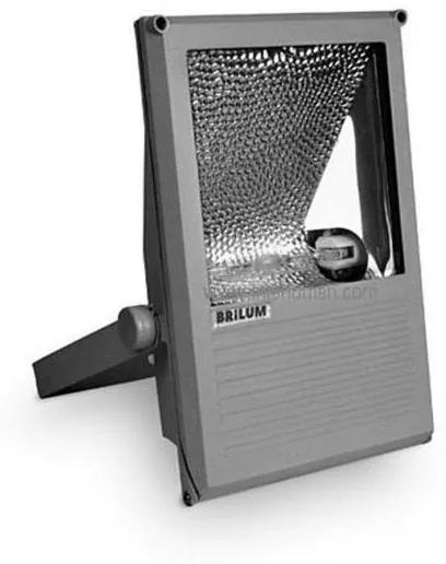 BRILUM Venkovní reflektor NH-OMH150-90 OMH-150 šedý