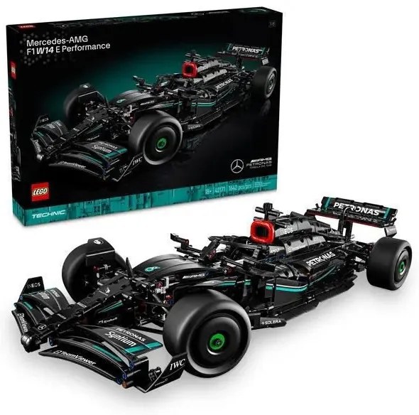Lego stavebnice lego technic 42171 mercedes-amg f1 w14 e performance