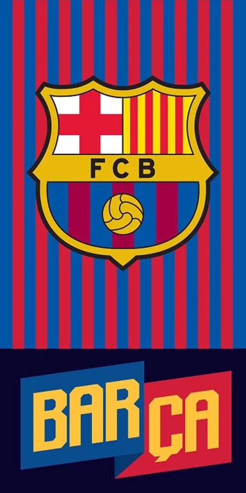 Fotbalová osuška FC Barcelona Barca Forever