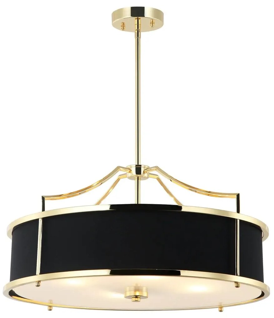Designový lustr Stanza 55 černá