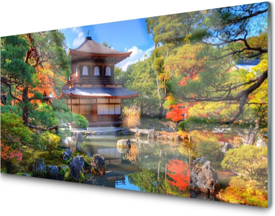 Plexisklo obraz Zahrada Japonsko Krajina