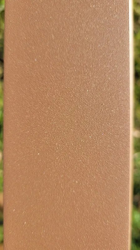 Skládací čtvercový zahradní stůl Greensboro - hnědý (bronz)