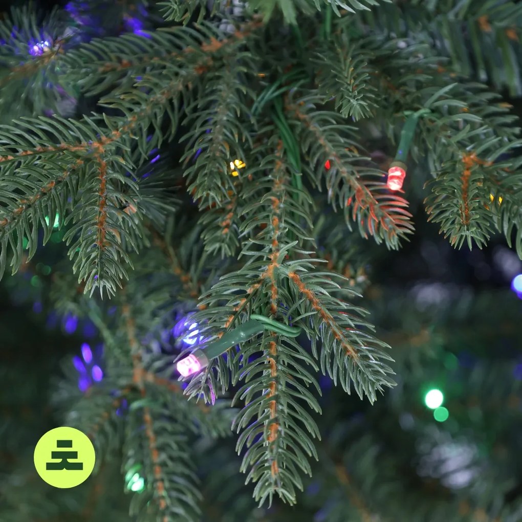 Smrk Přírodní 400 LED 180 cm