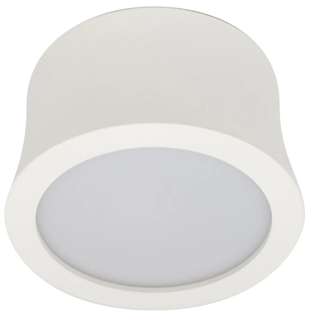Mantra 6830 Gower, stropní svítidlo LED 7W 3000K, pískově bílá, průměr 7,9cm