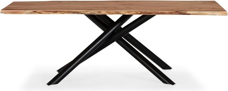 Jídelní stůl z masivu akácie 100x220 cm Anuri – MOME