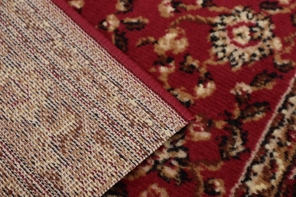 Weltom, Běhoun na míru Samira New 12003-023 red, šíře 120 cm, červená, chodba / předsíň