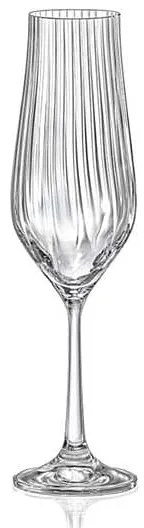 Crystalex Sklenice na sekt TULIPA OPTIC 170 ml, 6 ks