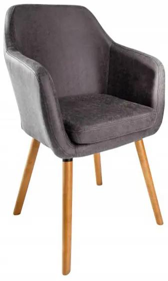 Supreme židle šedá