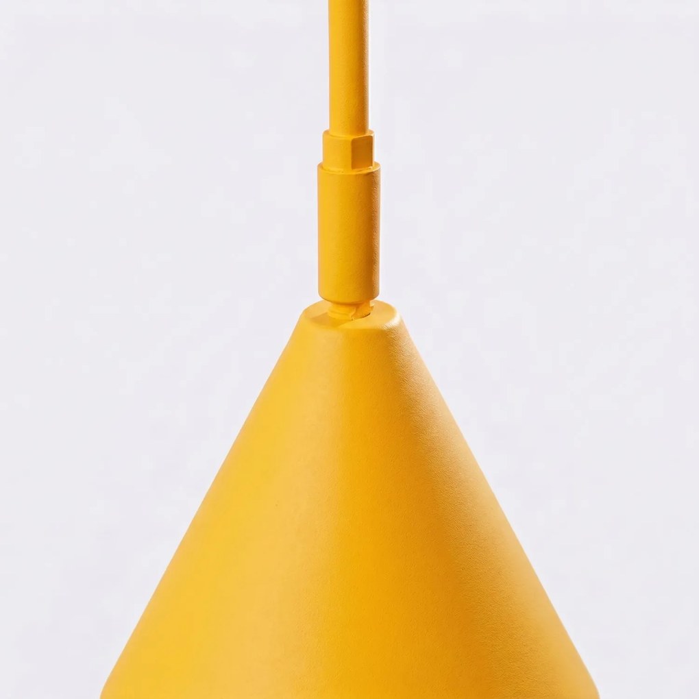 Sollux Lighting Stojací lampa NOX žlutá