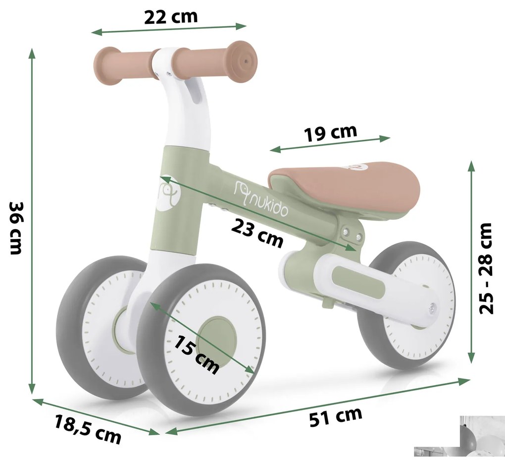 Dětské odrážedlo Nukido NK-603