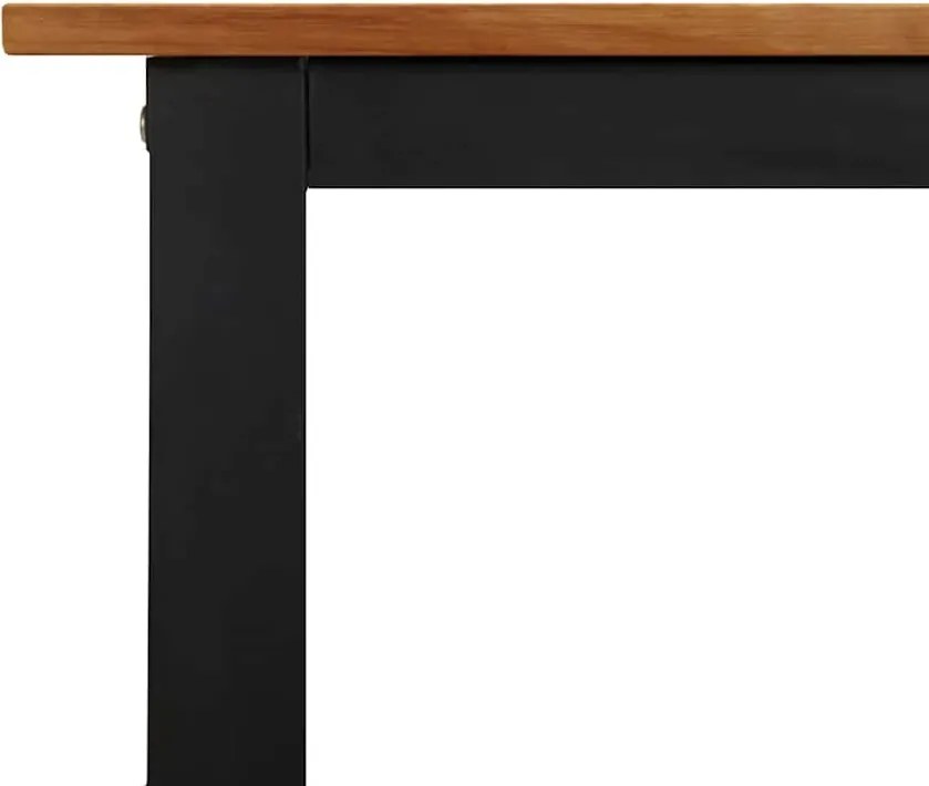 Zahradní stůl s nohami ve tvaru U 200x90x75 cm masivní akácie 319514