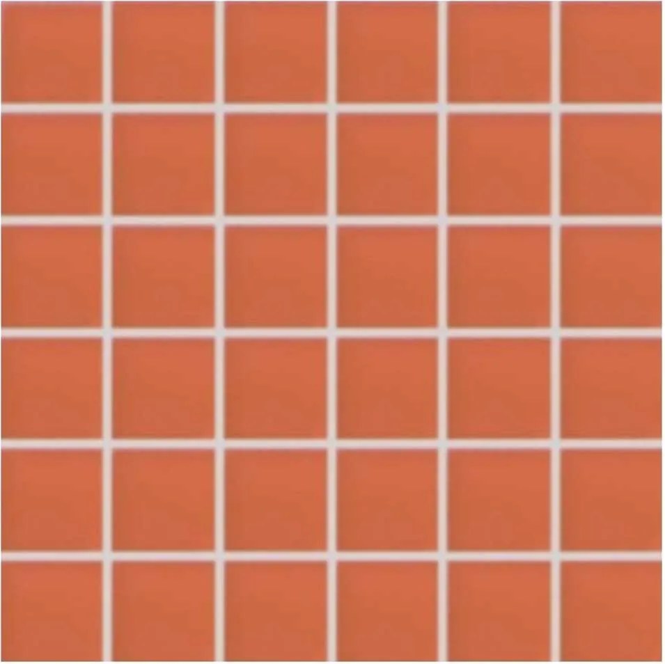 RAKO Fashion - Mozaika 4,7x4,7 cm, oranžová VDM05048