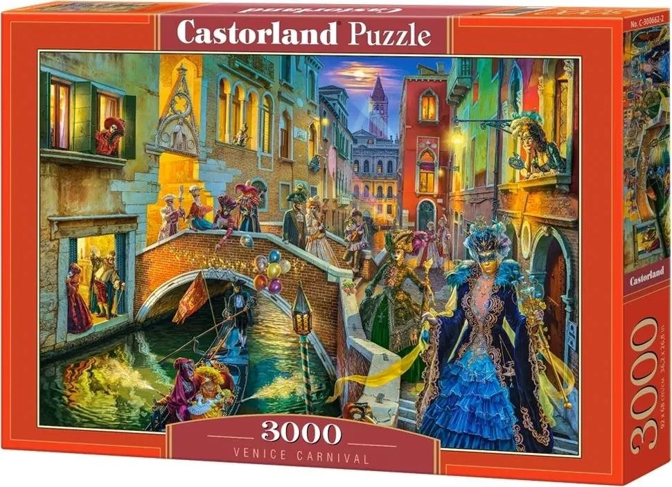 Castorland puzzle karneval banátkách 3000 dílků