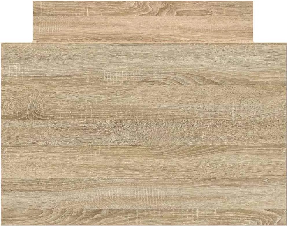 Rám postele s hlavovým a nožním čelem dub sonoma 90 x 200 cm 3203805