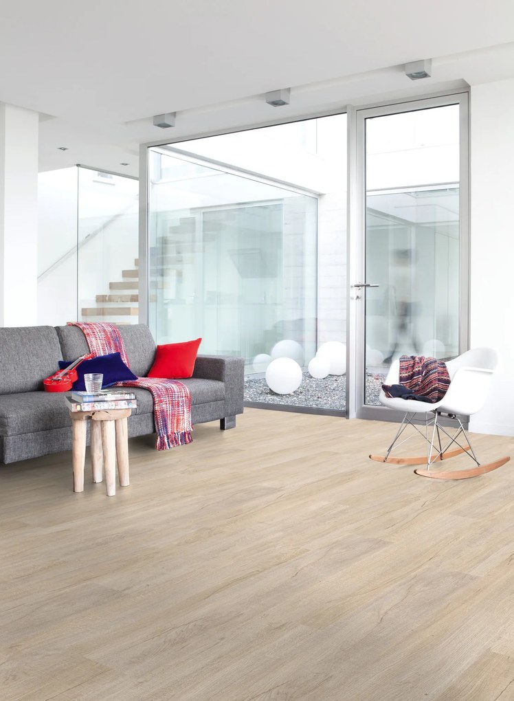 Vinylová podlaha Gerflor Creation 40 Rigid Acoustic 0848 Swiss Oak Beige