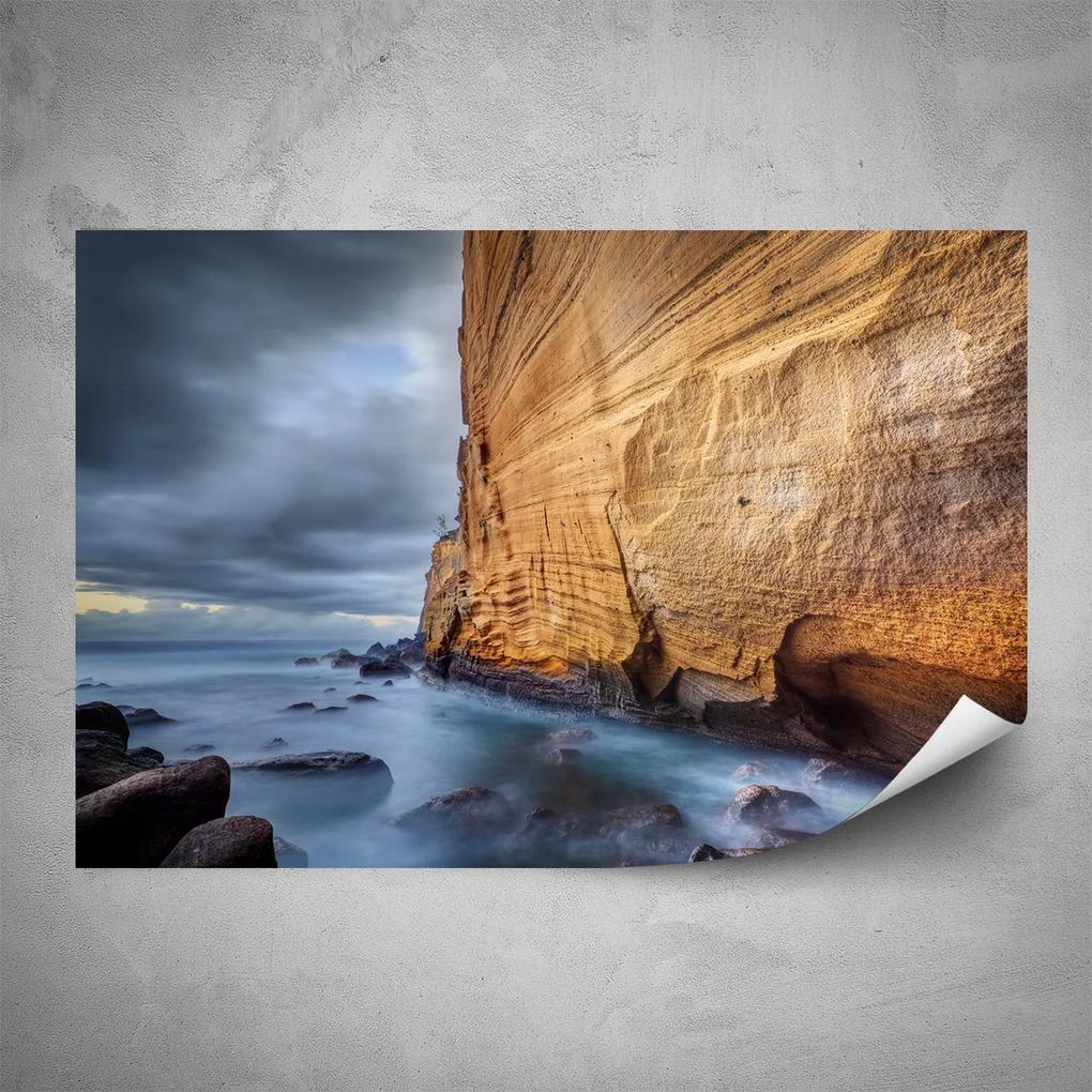 Plakát - Skalní útes (60x40 cm) - PopyDesign