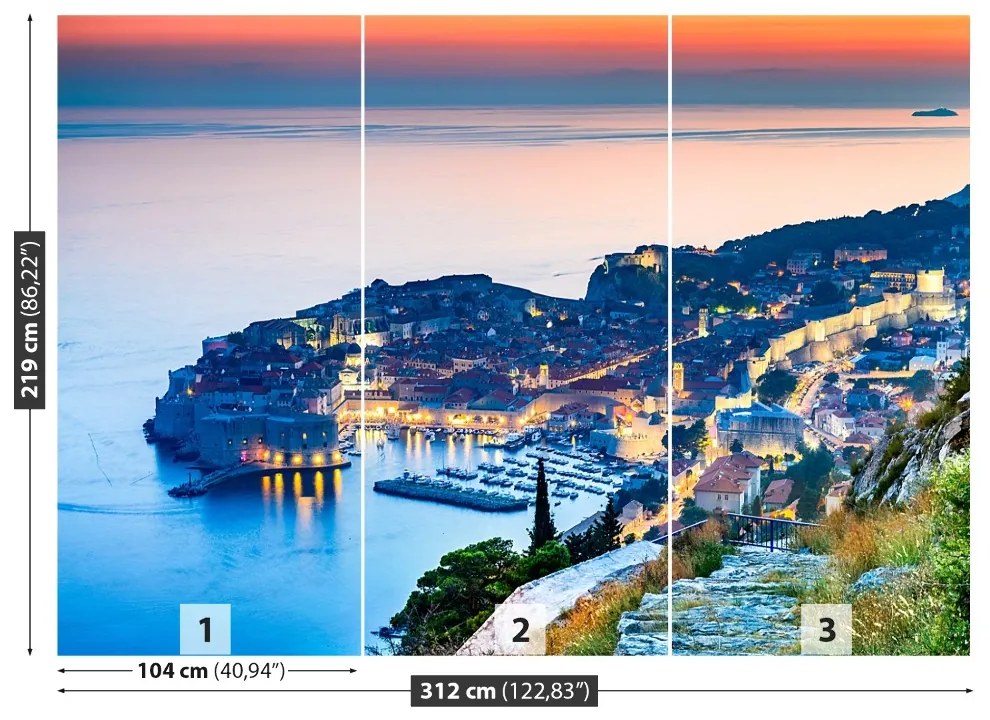 Fototapeta Dubrovnik, Chorvatsko 104x70