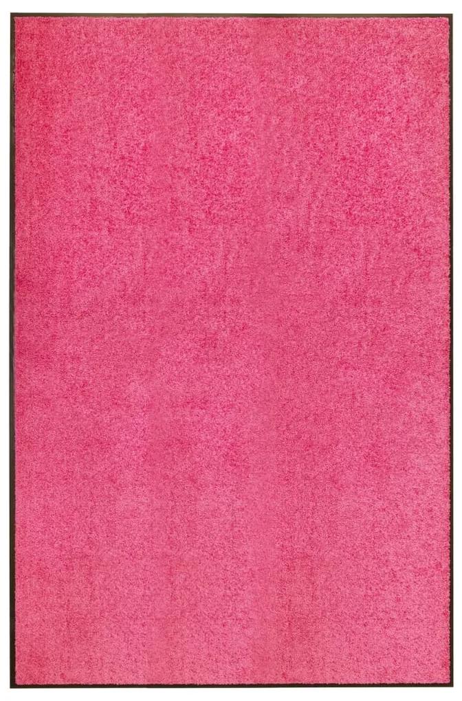Rohožka pratelná růžová 120 x 180 cm - Default Title
